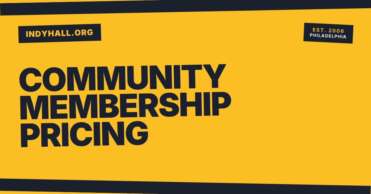 Community Membership Pricing