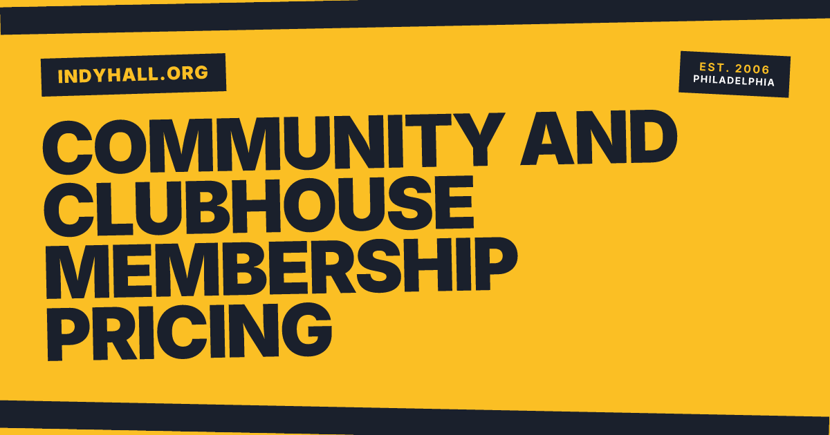 Community and Clubhouse Membership Pricing